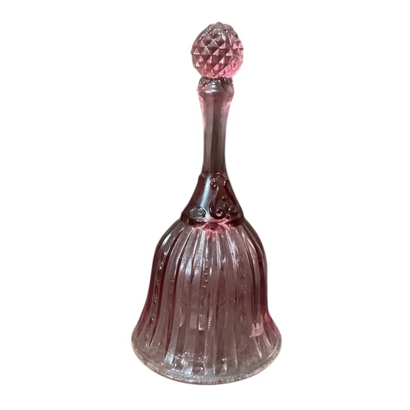 Fenton | Art | Vintage Fenton Pink Glass Bell 634 | Poshmark